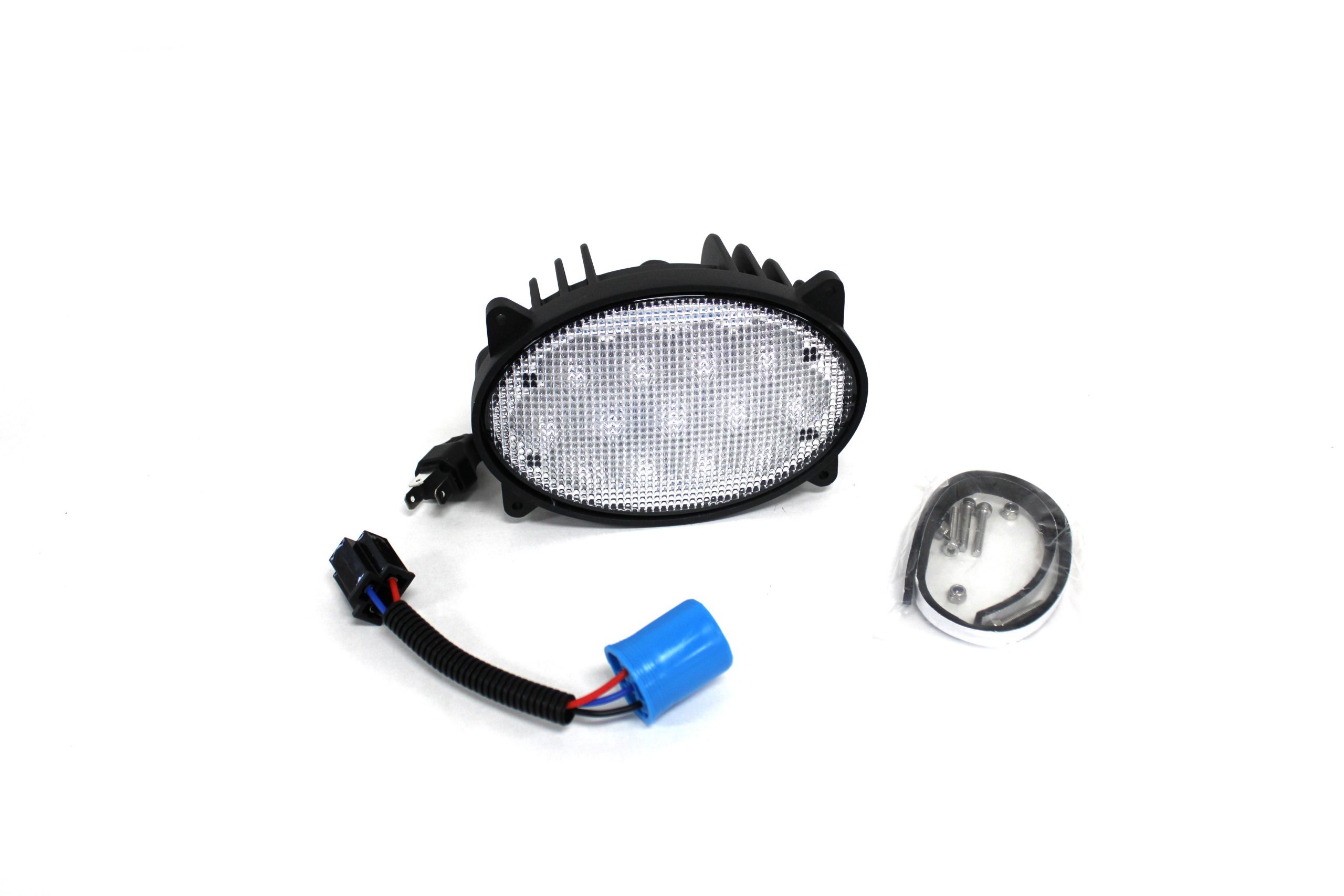 LED Oval Headlight - Green Tractor Part Store
